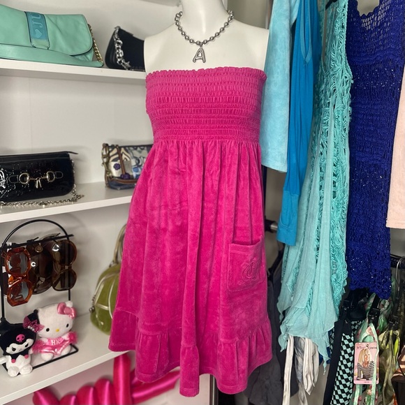 Juicy Couture | Swim | Y2k Bright Pink Swim Cover | Poshmark